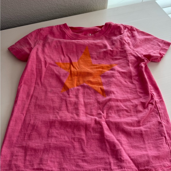 Primary | Shirts & Tops | Primary Brand Pink Star Kids Tshirt Size 45 ...